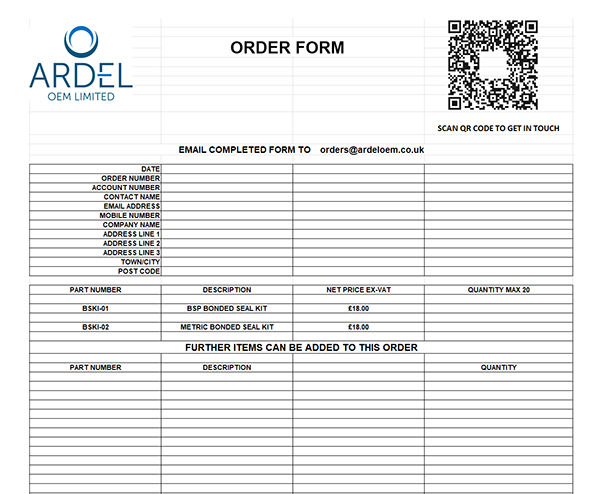 Component supply – ARDEL OEM LIMITED
